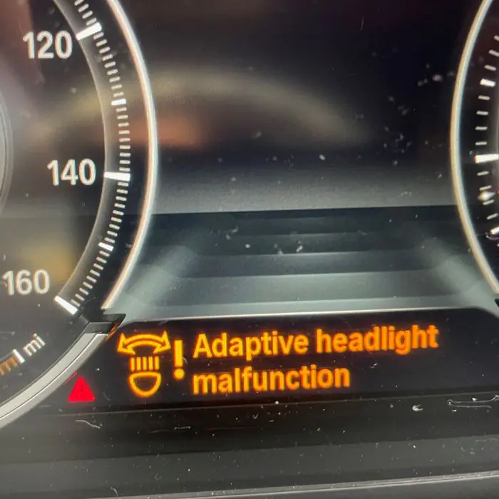headlamp malfunction