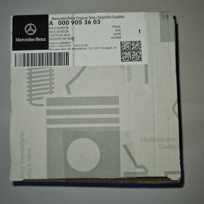 Mercedes-Benz A0009053603 Continental 5WK96683C NOX Sensor